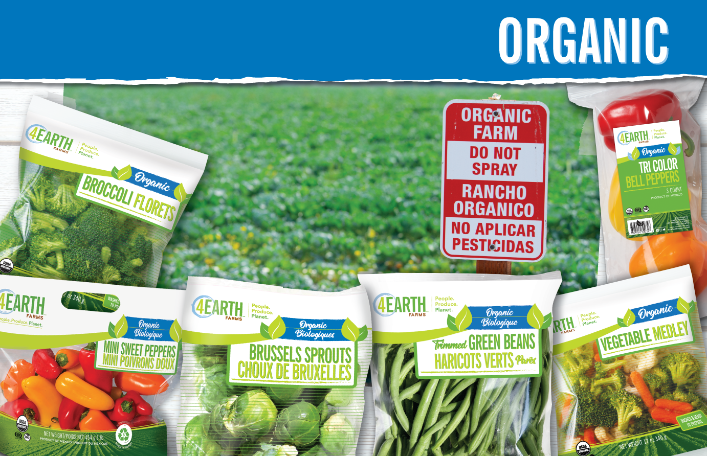 Organic Produce - 4Earth Farms